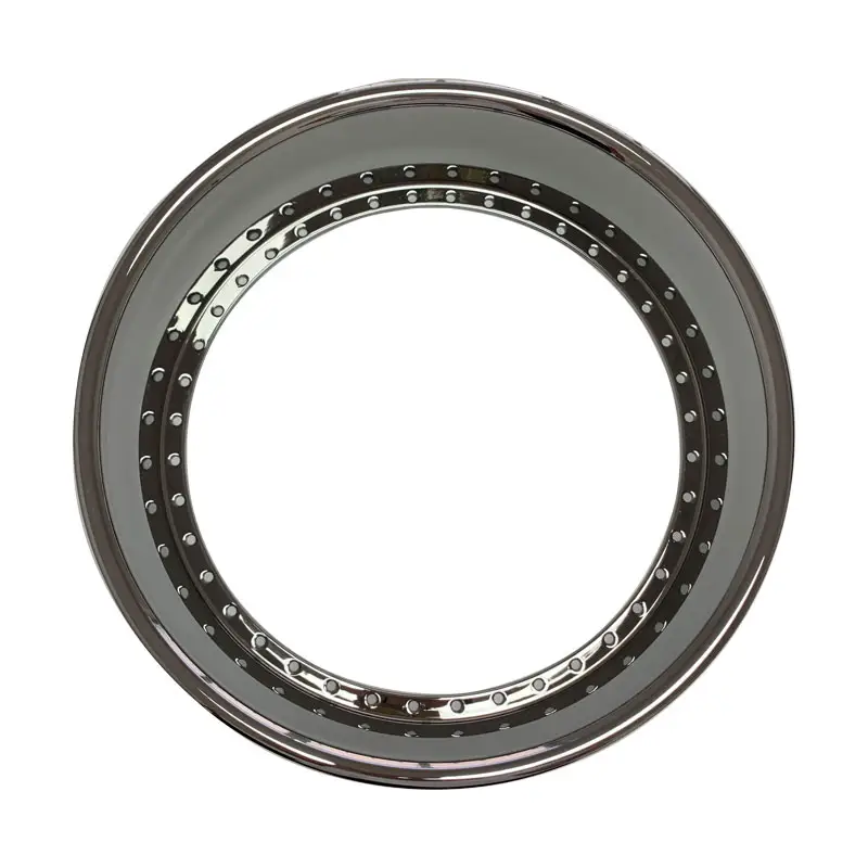 Wholesale 3 Piece Forged Aluminum Wheel Rim Lip Reverse Mount 15 16 17 ...